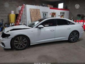 White Audi A6 2019 in Klaipeda, with an engine capacity of 3.00 L and mileage of 92 thousand km for 9600 €, photo 14 on AUTOMOTO.COM.LV