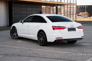 White Audi A6 2019 in Tartu, with an engine capacity of 2.00 L and mileage of 103 thousand km for 25990 €, photo 6 on AUTOMOTO.COM.LV