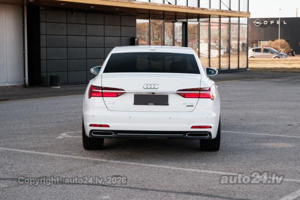 White Audi A6 2019 in Tartu, with an engine capacity of 2.00 L and mileage of 103 thousand km for 25990 €, photo 6 on AUTOMOTO.COM.LV