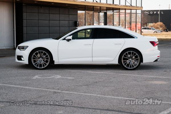 White Audi A6 2019 in Tartu, with an engine capacity of 2.00 L and mileage of 103 thousand km for 25990 €, photo 8 on AUTOMOTO.COM.LV