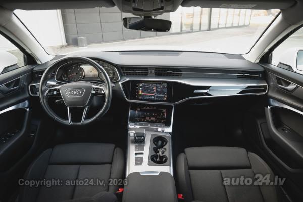 White Audi A6 2019 in Tartu, with an engine capacity of 2.00 L and mileage of 103 thousand km for 25990 €, photo 9 on AUTOMOTO.COM.LV