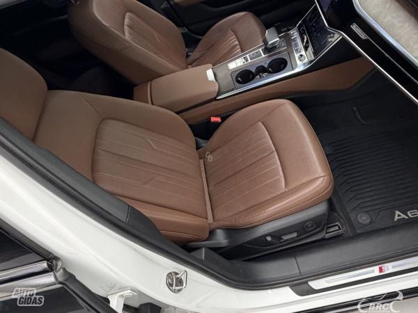 White Audi A6 2019 in Avizieniai, with an engine capacity of 3.00 L and mileage of 70 thousand km for 30500 €, photo 5 on AUTOMOTO.COM.LV