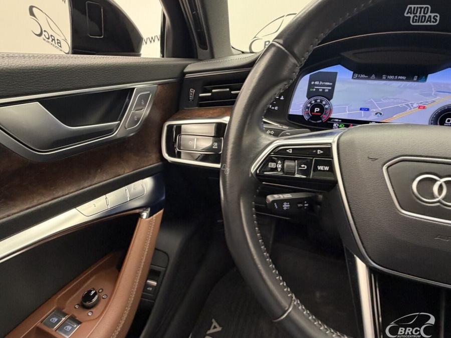 Balts Audi A6 2019 Avižieniai, ar dzinēja tilpumu 3.00 L un nobraukumu 70 tūkst. km par 30500 €, foto 35 vietnē AUTOMOTO.COM.LV