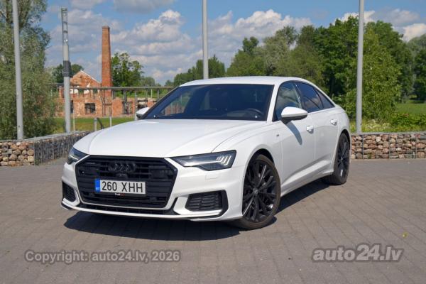 White Audi A6 2019 in Tallinn, with an engine capacity of 3.00 L and mileage of 176 thousand km for 33900 €, photo 1 on AUTOMOTO.COM.LV