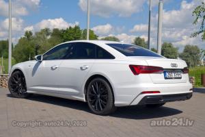 White Audi A6 2019 in Tallinn, with an engine capacity of 3.00 L and mileage of 176 thousand km for 33900 €, photo 4 on AUTOMOTO.COM.LV