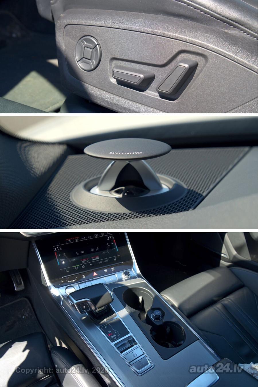White Audi A6 2019 in Tallinn, with an engine capacity of 3.00 L and mileage of 176 thousand km for 33900 €, photo 12 on AUTOMOTO.COM.LV