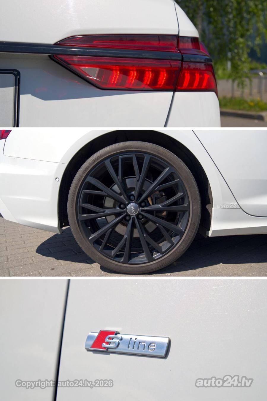 White Audi A6 2019 in Tallinn, with an engine capacity of 3.00 L and mileage of 176 thousand km for 33900 €, photo 14 on AUTOMOTO.COM.LV