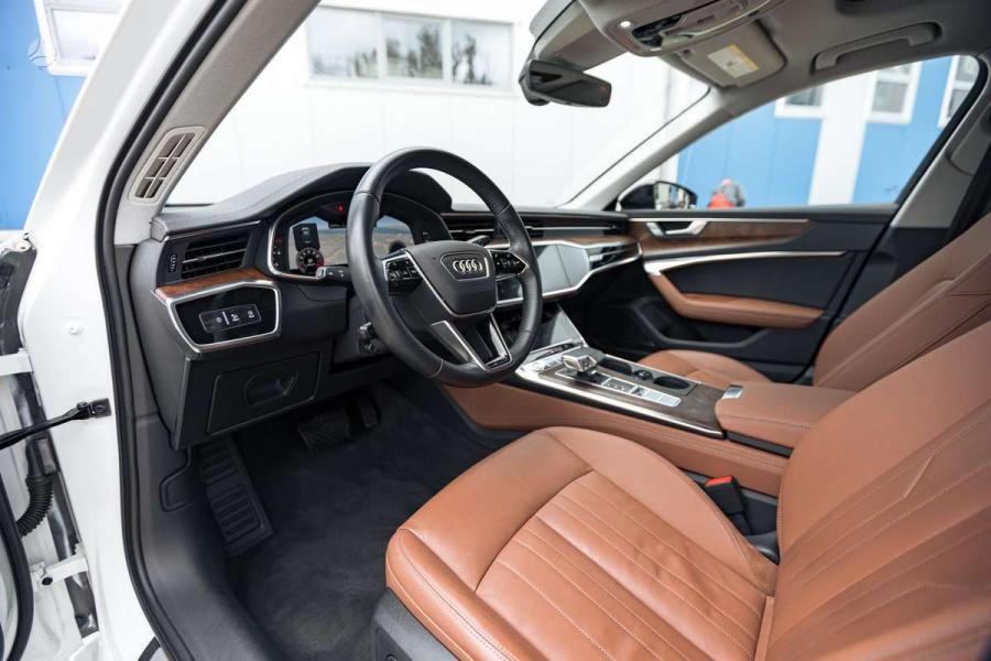 Белый Ауди А6 2019 в Клайпеда, объемом двигателя 3.00 л и пробегом 138 тыс. км за 29800 €, фото 28 на AUTOMOTO.COM.LV
