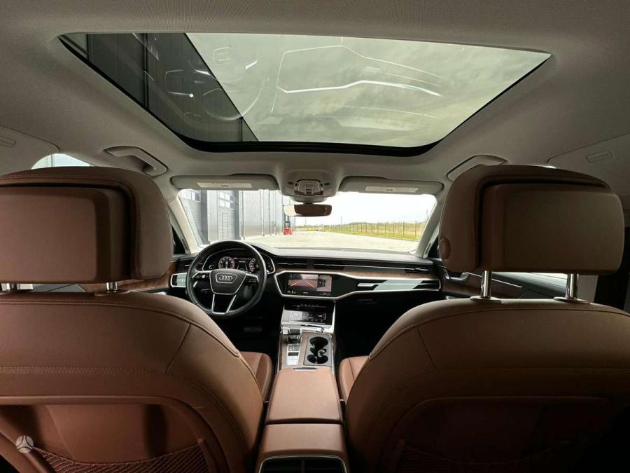 White Audi A6 2019 in Klaipeda, with an engine capacity of 3.00 L and mileage of 139 thousand km for 29200 €, photo 10 on AUTOMOTO.COM.LV