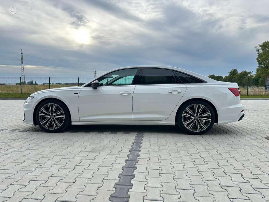White Audi A6 2019 in Klaipeda, with an engine capacity of 3.00 L and mileage of 139 thousand km for 29200 €, photo 21 on AUTOMOTO.COM.LV
