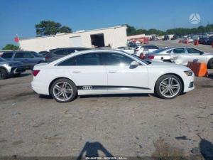 White Audi A6 2019 in Klaipeda, with an engine capacity of 2.00 L and mileage of 103 thousand km for 10900 €, photo 4 on AUTOMOTO.COM.LV
