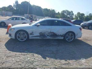White Audi A6 2019 in Klaipeda, with an engine capacity of 2.00 L and mileage of 103 thousand km for 10900 €, photo 16 on AUTOMOTO.COM.LV