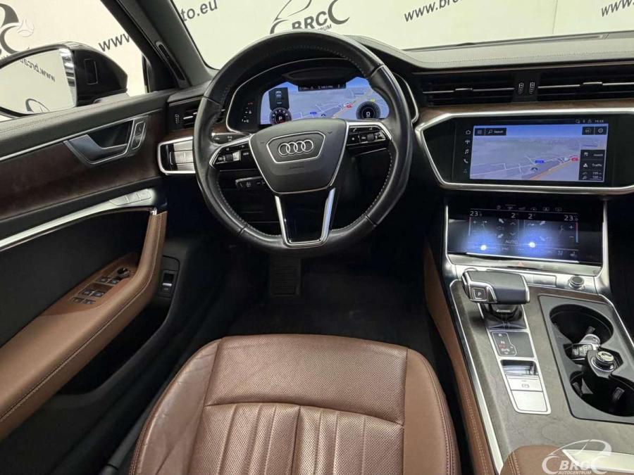 Белый Ауди А6 2019 в Вильнюс, объемом двигателя 3.00 л и пробегом 70 тыс. км за 25900 €, фото 17 на AUTOMOTO.COM.LV