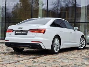 White Audi A6 2020 in Riga, with an engine capacity of 2.00 L and mileage of 90 thousand km for 37000 €, photo 3 on AUTOMOTO.COM.LV