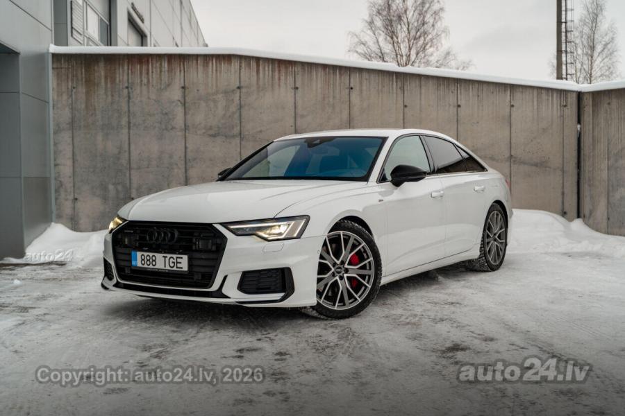 White Audi A6 2020 in Tartu, with an engine capacity of 2.00 L and mileage of 84 thousand km for 39900 €, photo 10 on AUTOMOTO.COM.LV