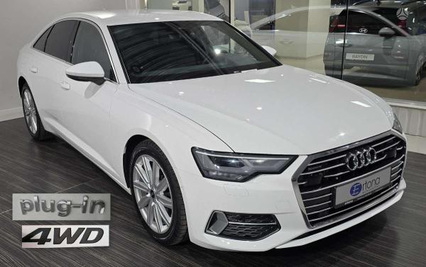 White Audi A6 2021 in Siauliai, with an engine capacity of 1.98 L and mileage of 79 thousand km for 28900 €, photo 1 on AUTOMOTO.COM.LV