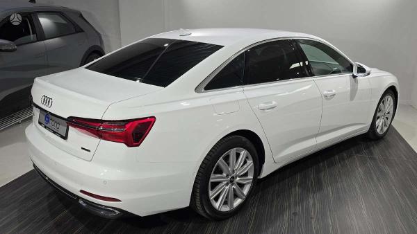 White Audi A6 2021 in Siauliai, with an engine capacity of 1.98 L and mileage of 79 thousand km for 28900 €, photo 3 on AUTOMOTO.COM.LV