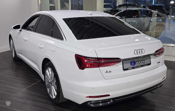 White Audi A6 2021 in Siauliai, with an engine capacity of 1.98 L and mileage of 79 thousand km for 28900 €, photo 4 on AUTOMOTO.COM.LV