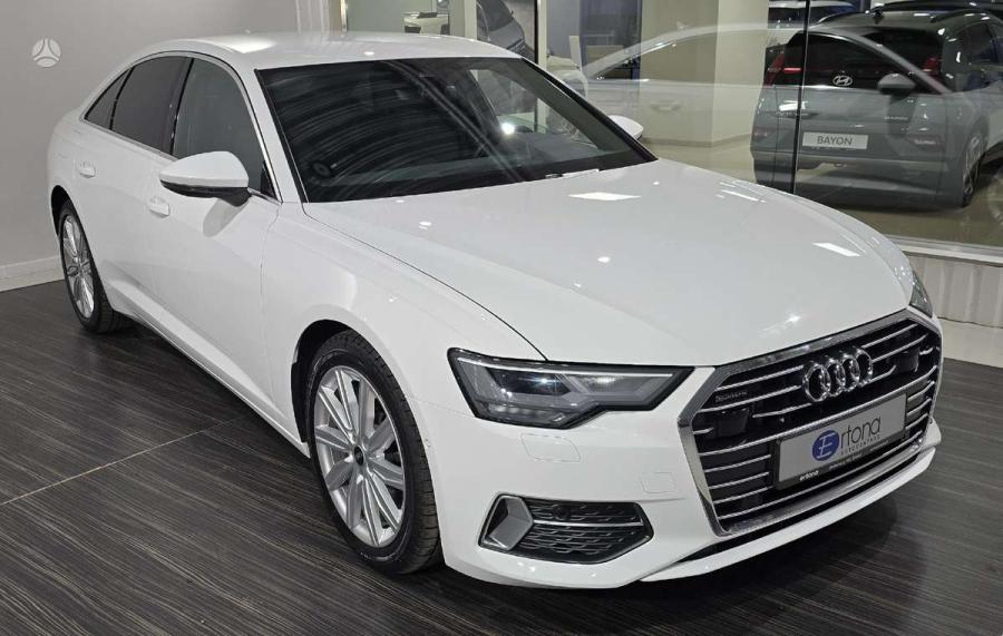 Balts Audi A6 2021 Šauļi, ar dzinēja tilpumu 1.98 L un nobraukumu 79 tūkst. km par 28900 €, foto 5 vietnē AUTOMOTO.COM.LV