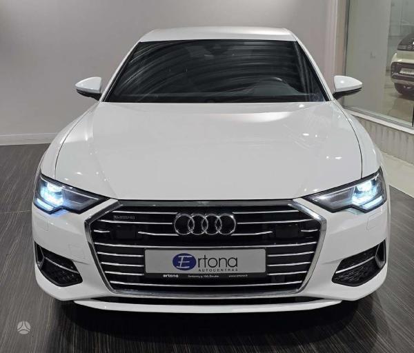 White Audi A6 2021 in Siauliai, with an engine capacity of 1.98 L and mileage of 79 thousand km for 28900 €, photo 8 on AUTOMOTO.COM.LV