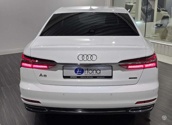 White Audi A6 2021 in Siauliai, with an engine capacity of 1.98 L and mileage of 79 thousand km for 28900 €, photo 9 on AUTOMOTO.COM.LV