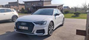 Balts Audi A6 2021 Radviliškis, ar dzinēja tilpumu 2.00 L un nobraukumu 47 tūkst. km par 32700 €, foto  vietnē AUTOMOTO.COM.LV