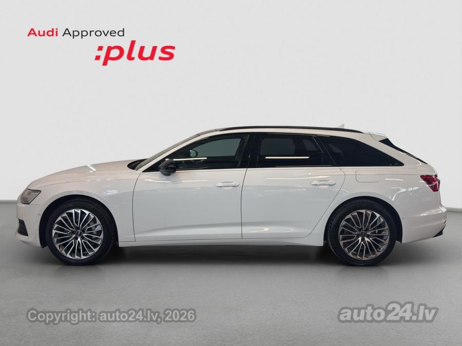 White Audi A6 2023 in Tallinn, with an engine capacity of 2.00 L and mileage of 97 thousand km for 39900 €, photo 3 on AUTOMOTO.COM.LV