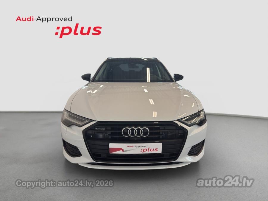 White Audi A6 2023 in Tallinn, with an engine capacity of 2.00 L and mileage of 97 thousand km for 39900 €, photo 5 on AUTOMOTO.COM.LV