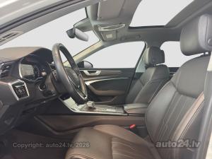 White Audi A6 2023 in Tallinn, with an engine capacity of 2.00 L and mileage of 97 thousand km for 39900 €, photo 7 on AUTOMOTO.COM.LV