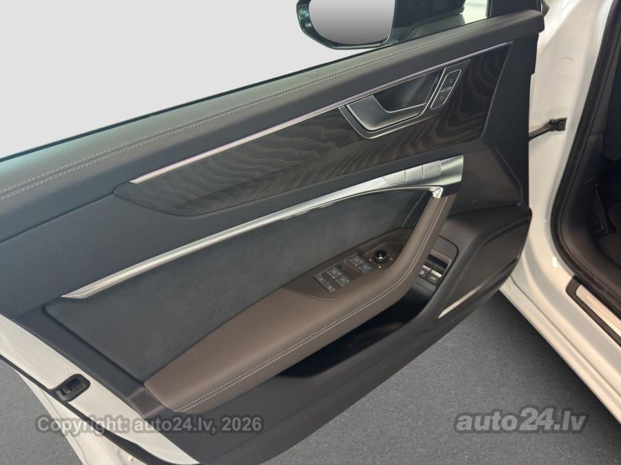 White Audi A6 2023 in Tallinn, with an engine capacity of 2.00 L and mileage of 97 thousand km for 39900 €, photo 8 on AUTOMOTO.COM.LV