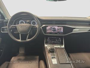 White Audi A6 2023 in Tallinn, with an engine capacity of 2.00 L and mileage of 97 thousand km for 39900 €, photo 10 on AUTOMOTO.COM.LV