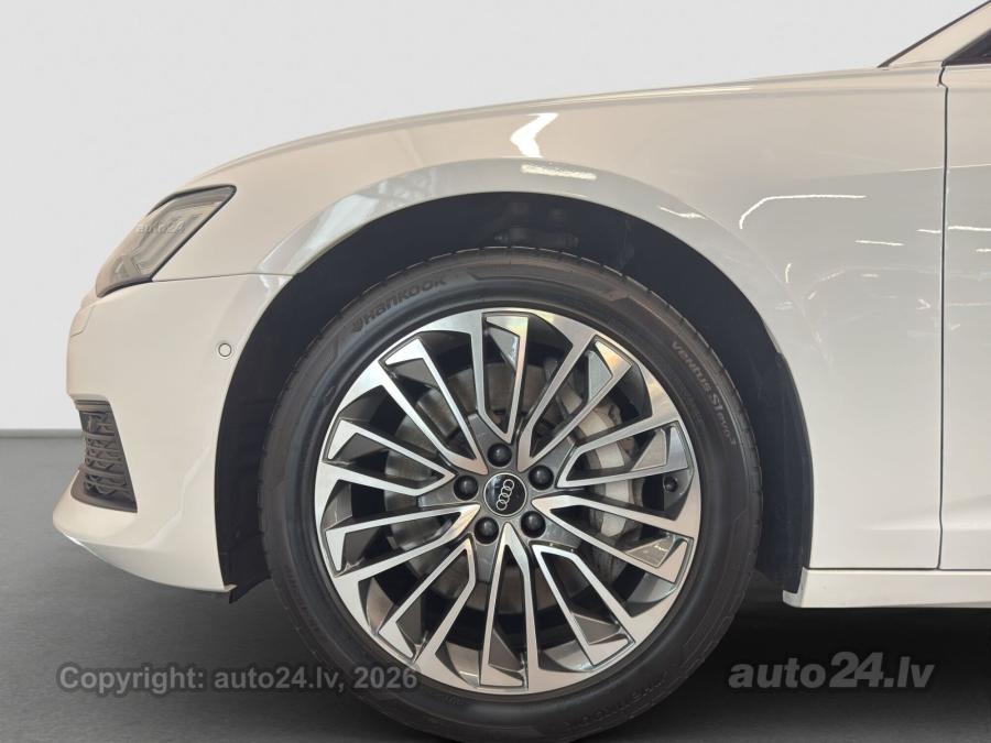 White Audi A6 2023 in Tallinn, with an engine capacity of 2.00 L and mileage of 97 thousand km for 39900 €, photo 11 on AUTOMOTO.COM.LV