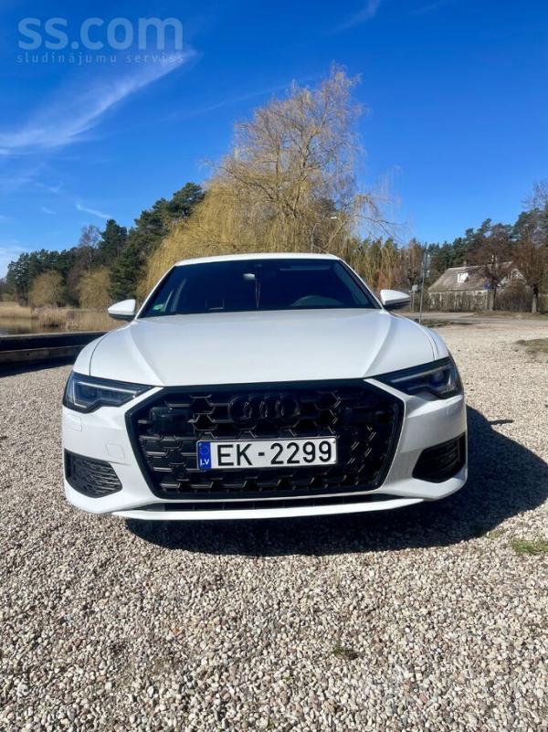 Balts Audi A6 2024 Jūrmala, ar dzinēja tilpumu 2.00 L un nobraukumu 40 tūkst. km par 43500 €, foto 5 vietnē AUTOMOTO.COM.LV