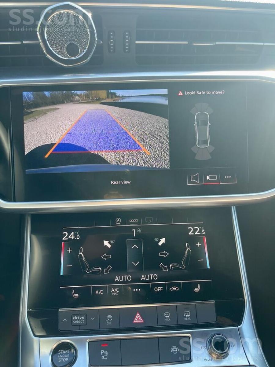 Balts Audi A6 2024 Jūrmala, ar dzinēja tilpumu 2.00 L un nobraukumu 40 tūkst. km par 43500 €, foto 15 vietnē AUTOMOTO.COM.LV
