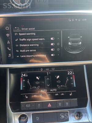 Balts Audi A6 2024 Jūrmala, ar dzinēja tilpumu 2.00 L un nobraukumu 40 tūkst. km par 43500 €, foto 17 vietnē AUTOMOTO.COM.LV