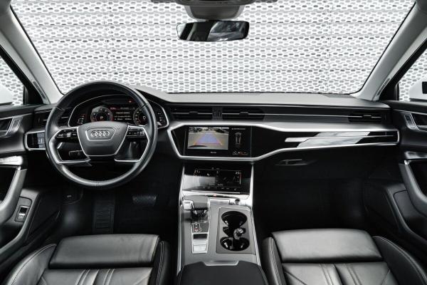 White Audi A6 2024 in Marupe, with an engine capacity of 2.00 L and mileage of 25 thousand km for 44900 €, photo 6 on AUTOMOTO.COM.LV