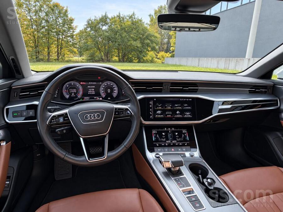 Balts Audi A6 2024 Rīga, ar dzinēja tilpumu 2.00 L un nobraukumu 45 tūkst. km par 38999 €, foto 15 vietnē AUTOMOTO.COM.LV