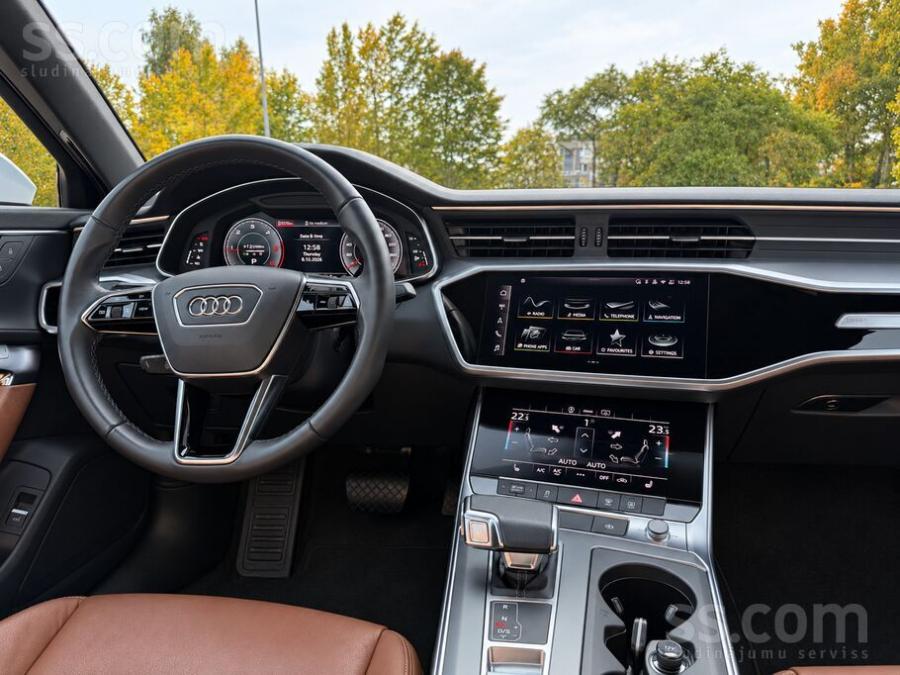 Balts Audi A6 2024 Rīga, ar dzinēja tilpumu 2.00 L un nobraukumu 45 tūkst. km par 38999 €, foto 16 vietnē AUTOMOTO.COM.LV