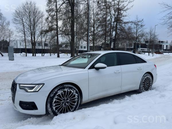 Balts Audi A6 2025 Rīga, ar dzinēja tilpumu 2.00 L un nobraukumu 19 tūkst. km par 49999 €, foto 1 vietnē AUTOMOTO.COM.LV