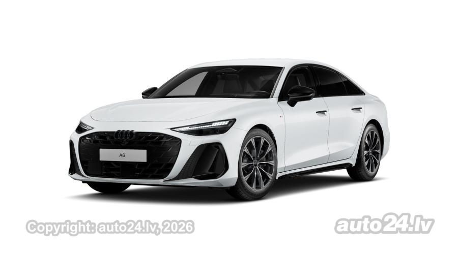 Balts Audi A6 2025 Tallina, ar dzinēja tilpumu 3.00 L un nobraukumu 28 tūkst. km par 62900 €, foto 1 vietnē AUTOMOTO.COM.LV