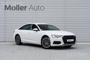 White Audi A6 2025 in Riga, with an engine capacity of 2.00 L and mileage of 30 thousand km for 45000 €, photo 3 on AUTOMOTO.COM.LV