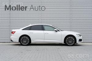 White Audi A6 2025 in Riga, with an engine capacity of 2.00 L and mileage of 30 thousand km for 45000 €, photo 6 on AUTOMOTO.COM.LV
