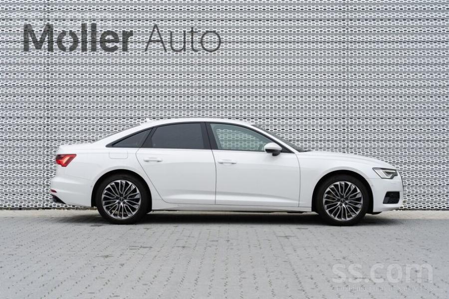 White Audi A6 2025 in Riga, with an engine capacity of 2.00 L and mileage of 30 thousand km for 45000 €, photo 6 on AUTOMOTO.COM.LV