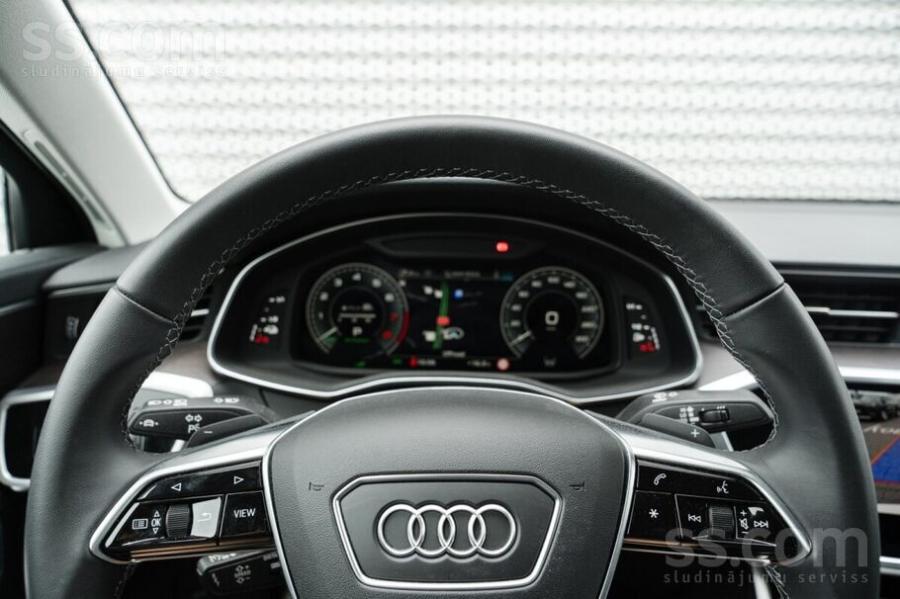 White Audi A6 2025 in Riga, with an engine capacity of 2.00 L and mileage of 30 thousand km for 45000 €, photo 13 on AUTOMOTO.COM.LV