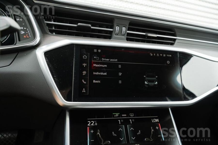 White Audi A6 2025 in Riga, with an engine capacity of 2.00 L and mileage of 30 thousand km for 45000 €, photo 22 on AUTOMOTO.COM.LV