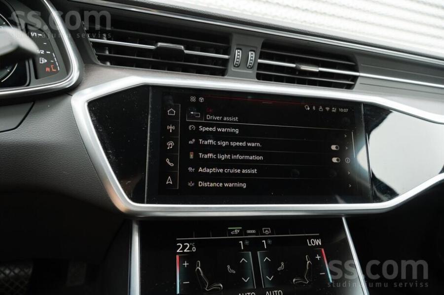 White Audi A6 2025 in Riga, with an engine capacity of 2.00 L and mileage of 30 thousand km for 45000 €, photo 23 on AUTOMOTO.COM.LV
