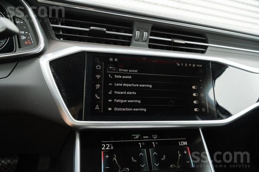White Audi A6 2025 in Riga, with an engine capacity of 2.00 L and mileage of 30 thousand km for 45000 €, photo 25 on AUTOMOTO.COM.LV