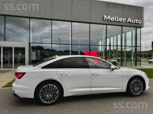 Balts Audi A6 2025 Rīga, ar dzinēja tilpumu 2.00 L un nobraukumu 30 tūkst. km par 43900 €, foto  vietnē AUTOMOTO.COM.LV