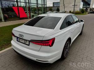 White Audi A6 2025 in Riga, with an engine capacity of 2.00 L and mileage of 30 thousand km for 43900 €, photo 4 on AUTOMOTO.COM.LV