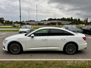 White Audi A6 2025 in Riga, with an engine capacity of 2.00 L and mileage of 30 thousand km for 43900 €, photo 7 on AUTOMOTO.COM.LV